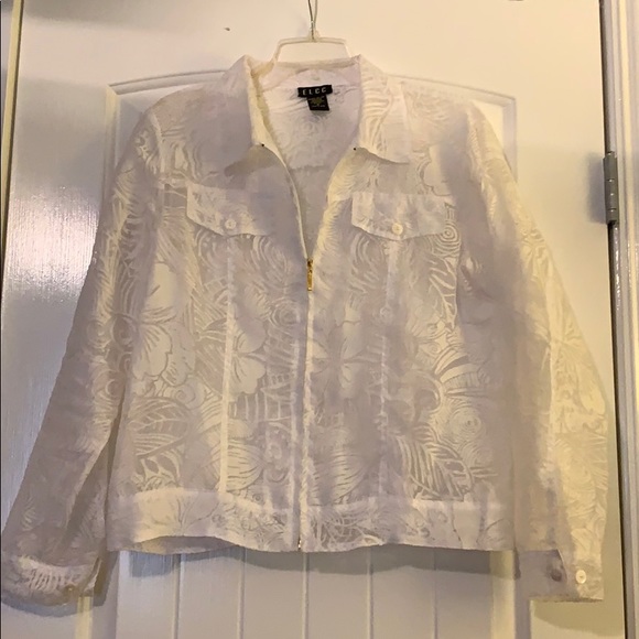 Elcc | Jackets & Coats | Elcc Light Zippered Jacket | Poshmark